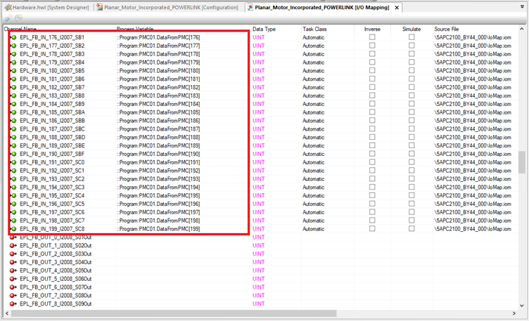 B&R Automation Studio